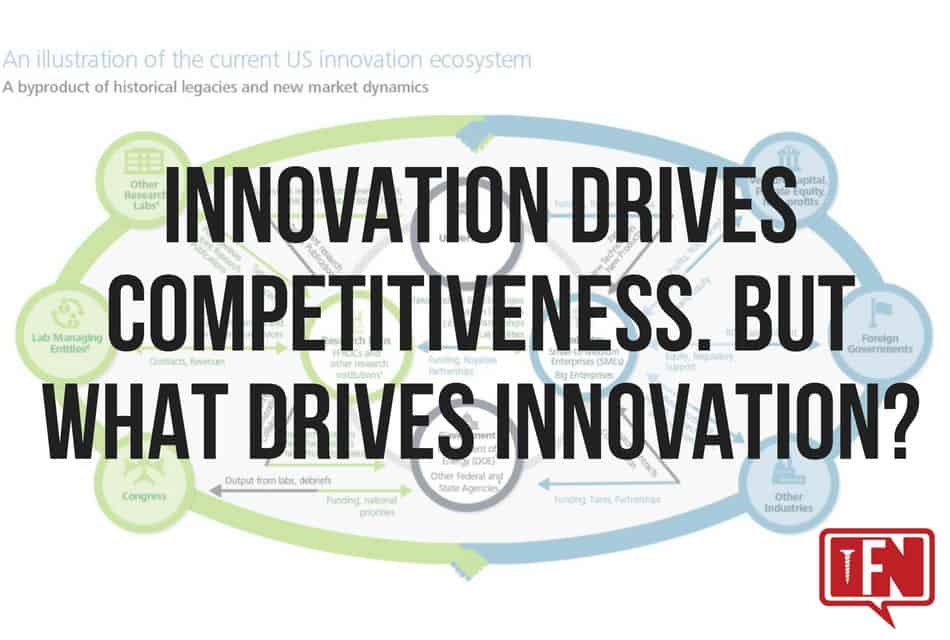 Innovation drives competitiveness. But what drives innovation?